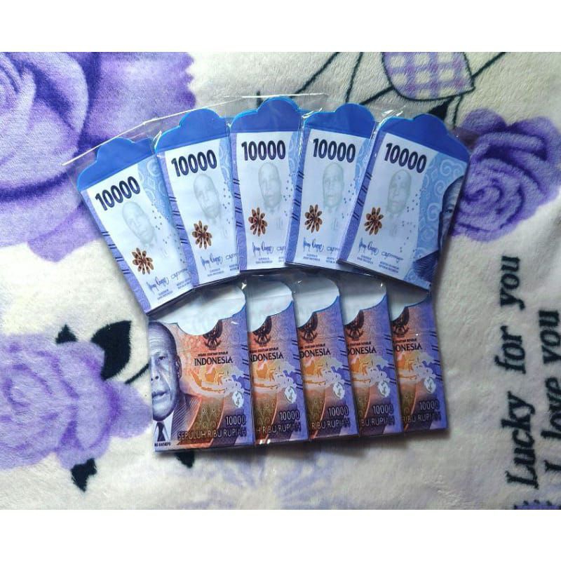 Jual [Pack isi 10 LEMBAR] Amplop Lebaran THR motif ATM CARD Unik ...