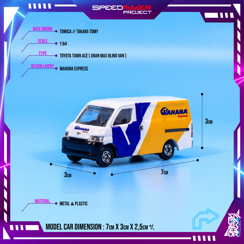 Jual Tomica Custom Toyota Town Ace Gran Max Blind Van Wahana Express ...