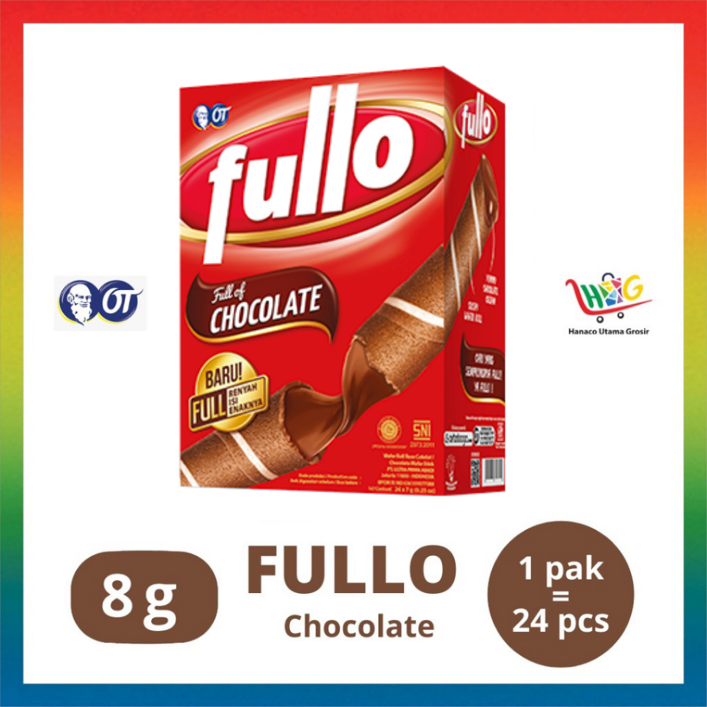 Jual Fullo Wafer Roll BOX All Varian isi 24 x 8 gr | Shopee Indonesia