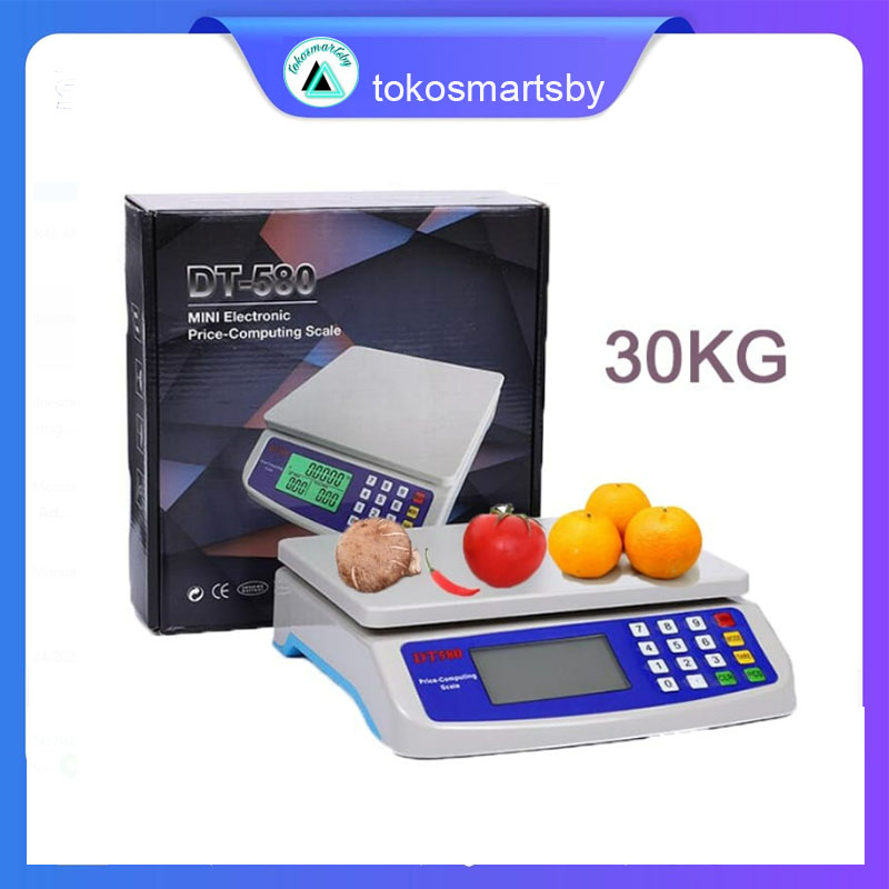 Jual TIMBANGAN DIGITAL 30KG / TIMBANGAN BUAH SAYUR ELECTRONIC SCALE FOR ...