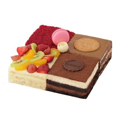 Jual BIRTHDAY CAKE FESTIVE MIX SIGNATURE 20x20 / KUE ULANG TAHUN / BOLU ...