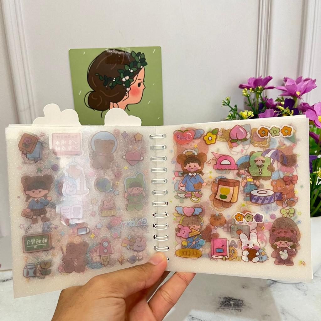 Jual Buku Spiral Stiker XTQ-GDK - sticker setiker lucu unik hadiah ...