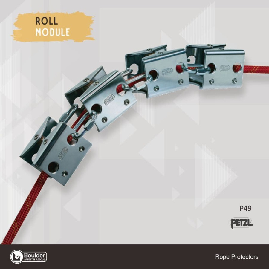 Jual PETZL ROLL MODULE / EDGE ROLLER ARTICULARED ROPE PROTECTOR WITH ...