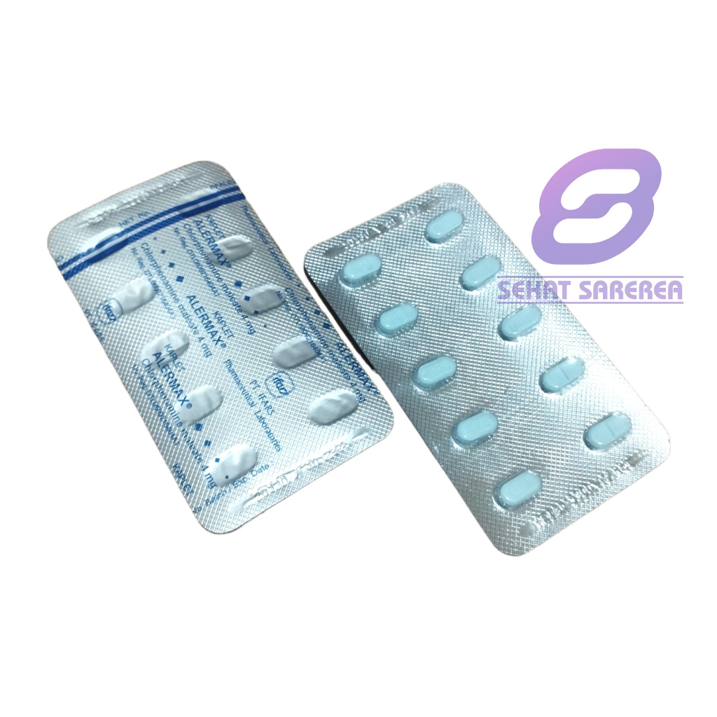 Jual Alermax Strip 10 Kaplet Untuk mengatasi gejala alergi | Shopee ...