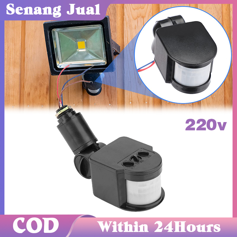 Jual 220V Saklar Otomatis Sensor Cahaya / Saklar Sensor Gerak Infrared ...