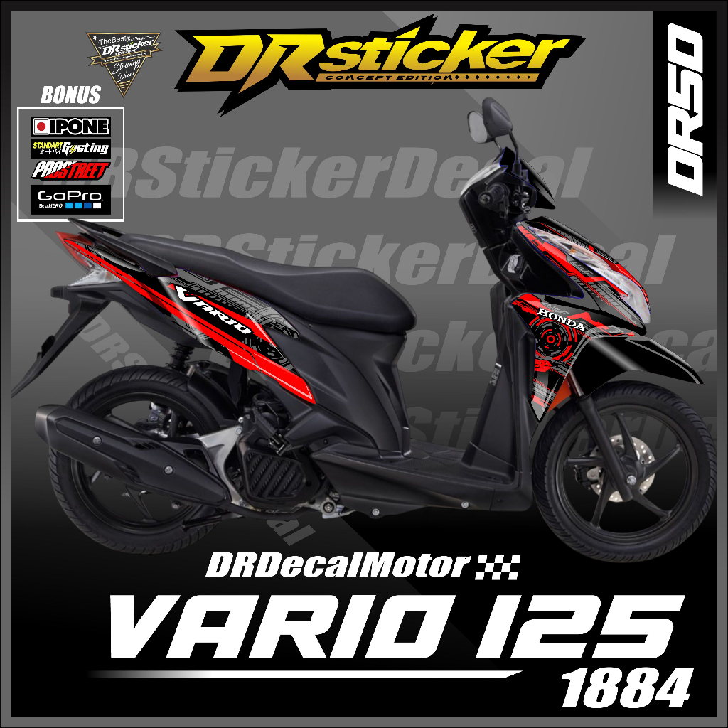 Jual stiker full body vario 125 stiker vario desain teknologi sticker ...
