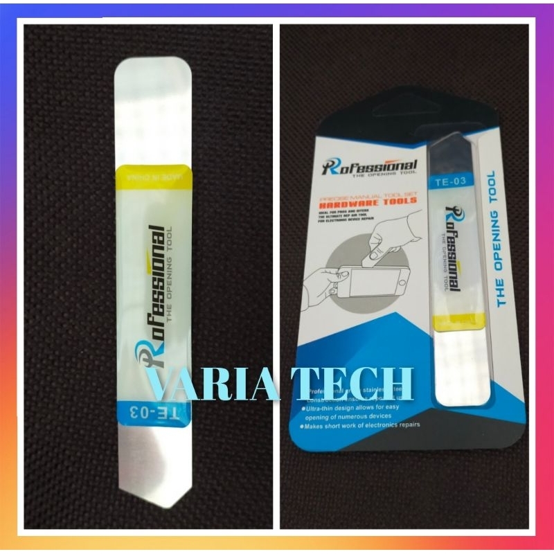 Jual OPENING TOOL ALAT PEMBUKA LCD TOUCHSCREEN CHASING /CONGKELAN BESI TE03 | Shopee Indonesia