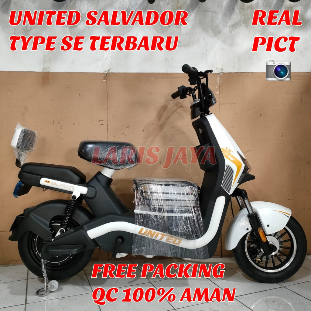 Jual Sepeda listrik UNITED SALVADOR SE E BIKE sepeda listrik united ...