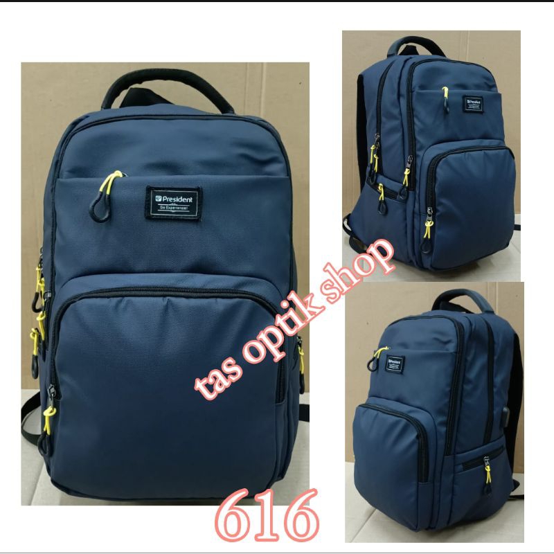 Jual TAS RANSEL PRESIDENT 616-26 ANTI AIR ORIGINAL | Shopee Indonesia