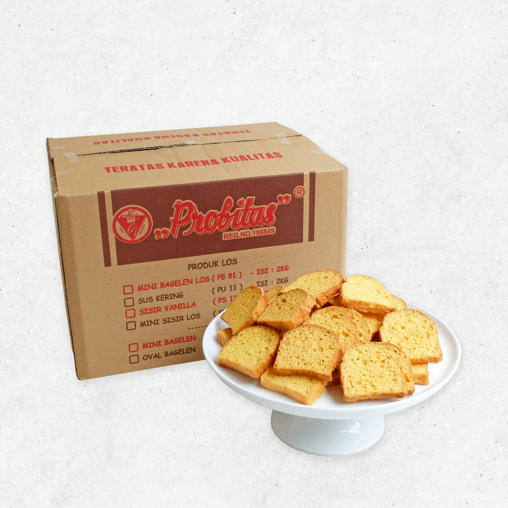 Jual MINI BAGELEN SISIR LOS (MS-10) ROTI KUE KERING KILOAN HARGA GROSIR ...