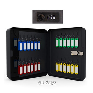 Jual Metal Safety Lock Key Box Hook 48 Keys - Tempat Penyimpanan Kunci ...