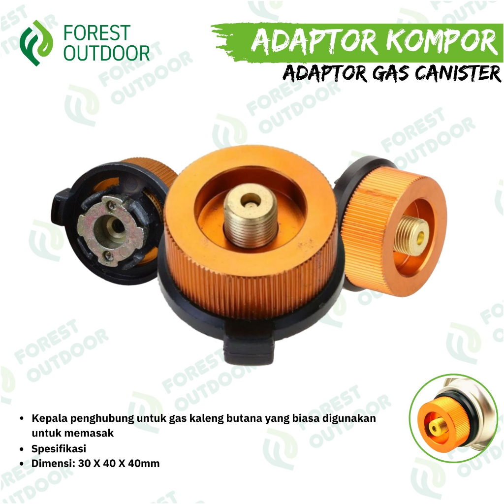 Jual Adaptor kompor portable - adaptor gas canister - adaptor gas ...