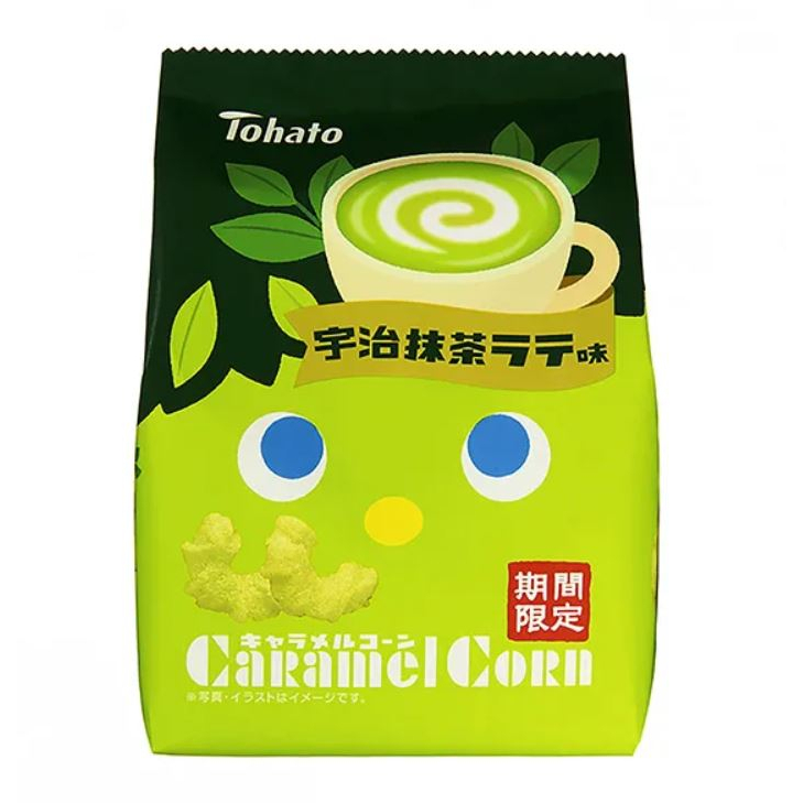 Jual TOHATO CARAMEL CORN - Uji Matcha Latte / Strawberry Condensed Milk ...