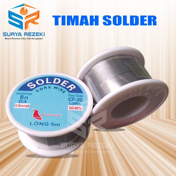 Jual Solder timah Core wire 0.8mm x 5 meter kawat timah patri solder ...