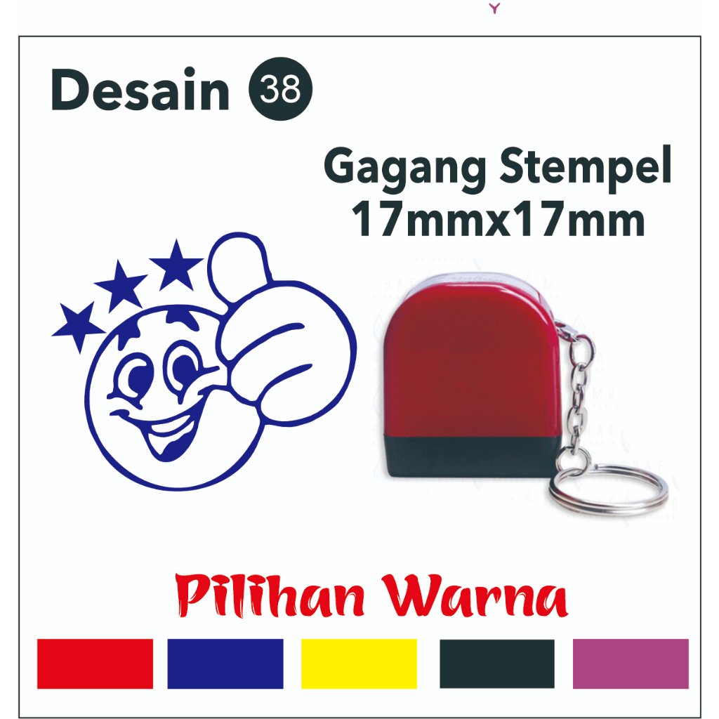 Jual stempel penilaian anak paud tk sd , stempel nilai guru stempel ...