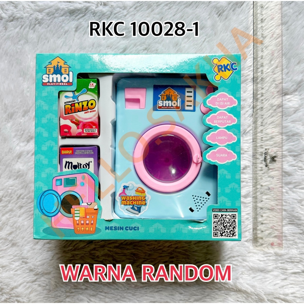 Jual MAINAN RKC 10028-1 MESIN CUCI SMOL MAIN CUCI BAJU LAUNDRY BISA ...