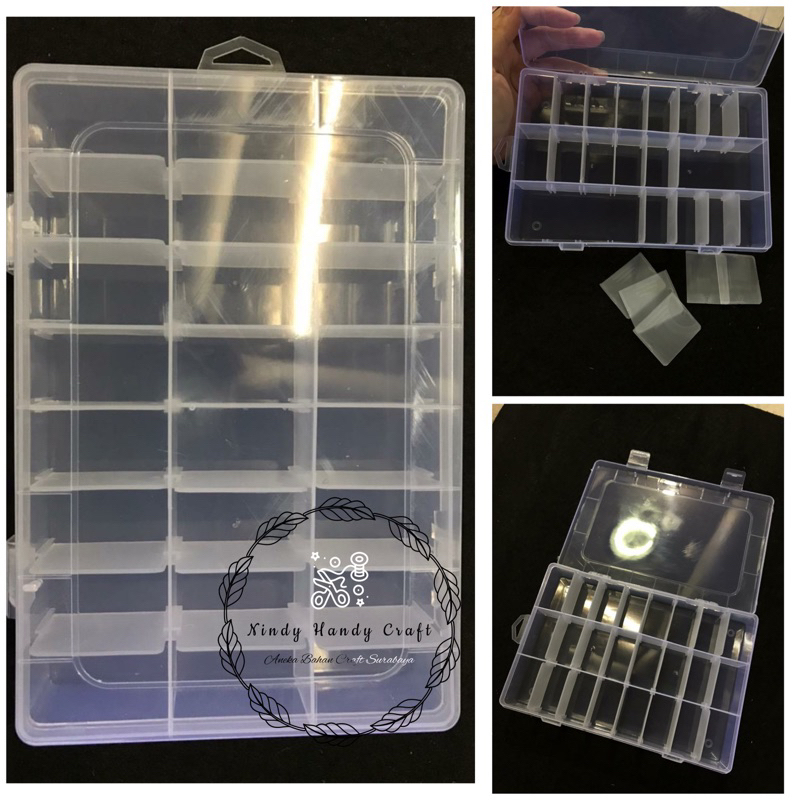 Jual ANEKA BOX MONTE KOTAK MANIK - Box sekat 24 - Kotak Sekat 24 ...