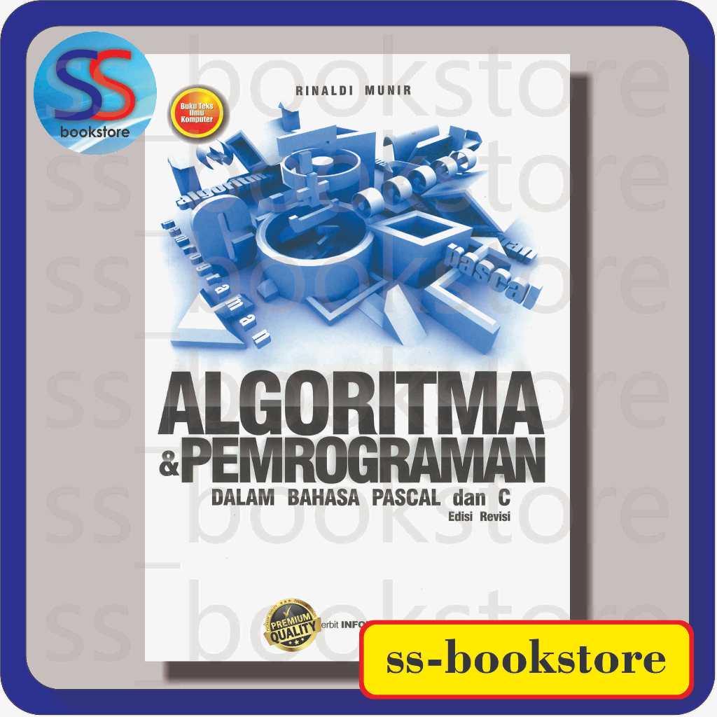 Jual ALGORITMA & PEMROGRAMAN DALAM BAHASA PASCAL DAN C EDISI REVISI ...