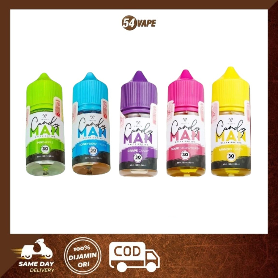 Jual Liquid Candy Man Salt Series 30ml | Shopee Indonesia