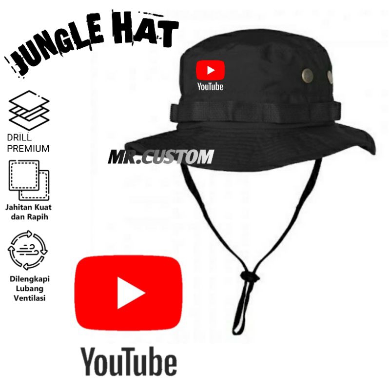 Jual Topi rimba adventure/Topi gunung outdoor/Topi mancing pria wanita ...
