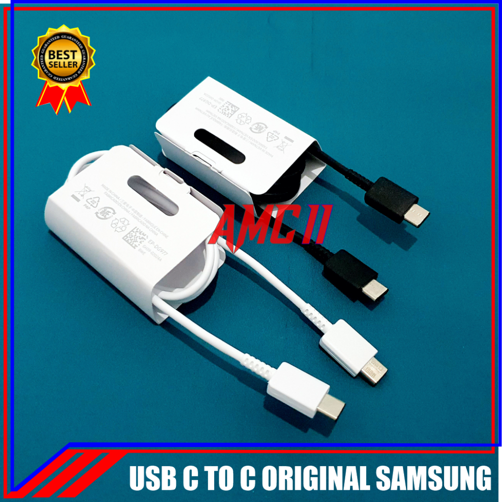 Jual Kabel Data Samsung Galaxy A34 A54 5G ORIGINAL 100% C To C | Shopee ...