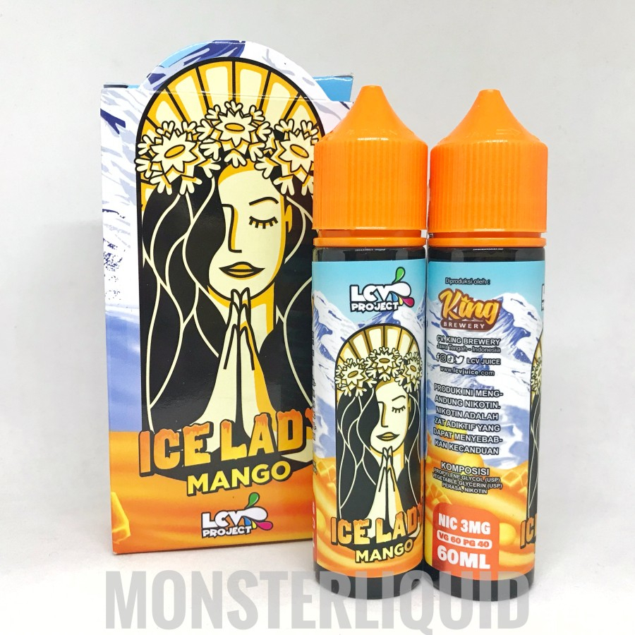 Jual ICE LADY MANGO BY LCV PROJECT 3MG 60ML LIQUID SATUAN | Shopee ...