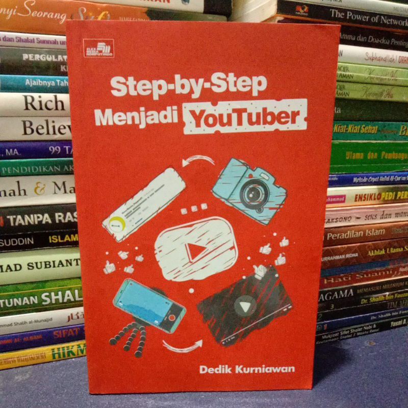 Jual Buku Original STEP - BY STEP MENJADI YOUTUBER Elex Media ...