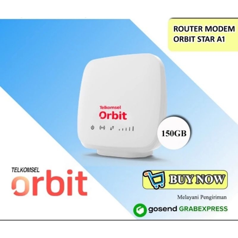 Jual MODEM ROUTER WIFI TELKOMSEL ORBIT STAR A1 4G LTE Free Telkomsel ...