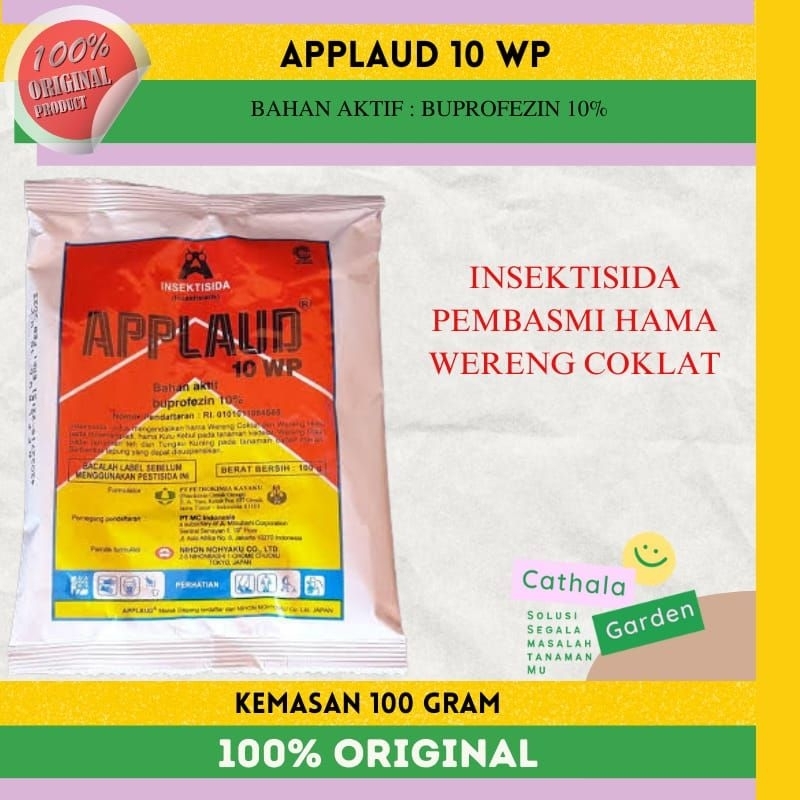 Jual INSEKTISIDA APPLAUD 10 WP KEMASAN 100 GRAM | PEMBASMI HAMA WERENG ...