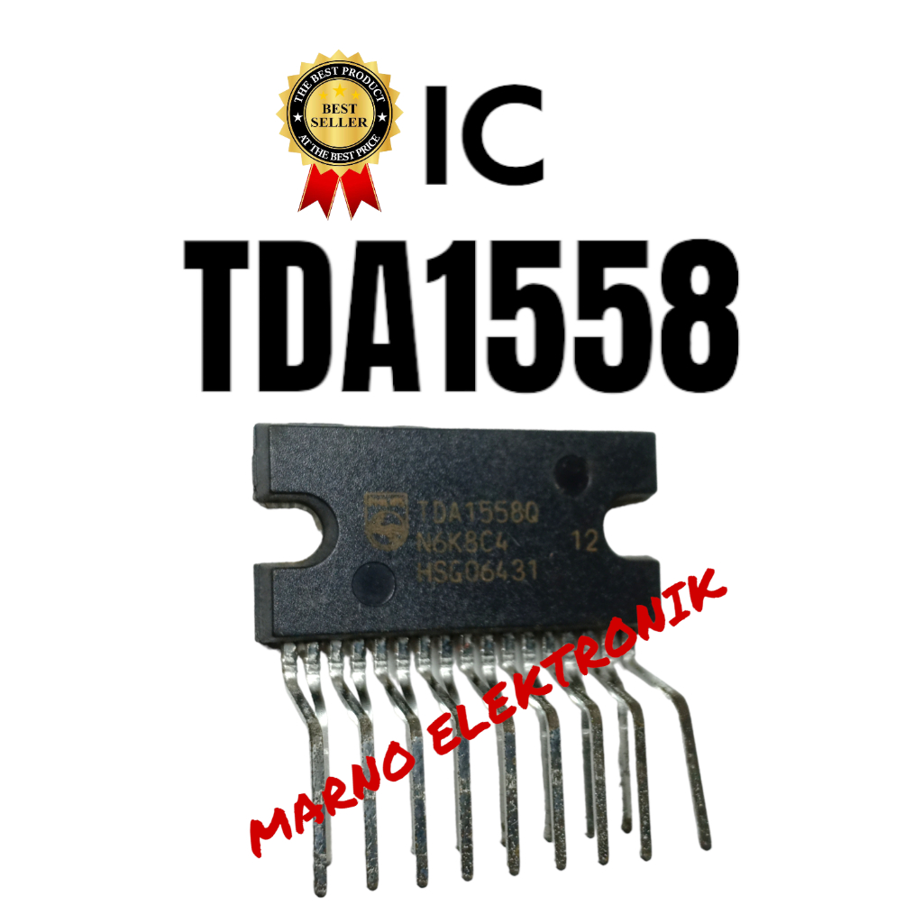 Jual IC TDA 1558 TDA1558 TDA1558Q TDA 1558Q ASLI ORI ORIGINAL | Shopee ...