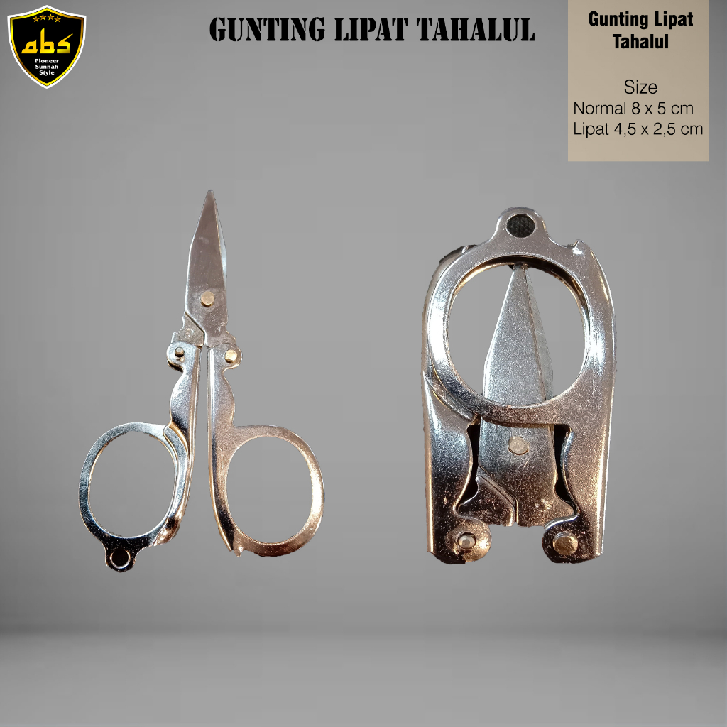Jual Paket Gunting Lipat + Gunting Kuku Stainless Anti Karat ...