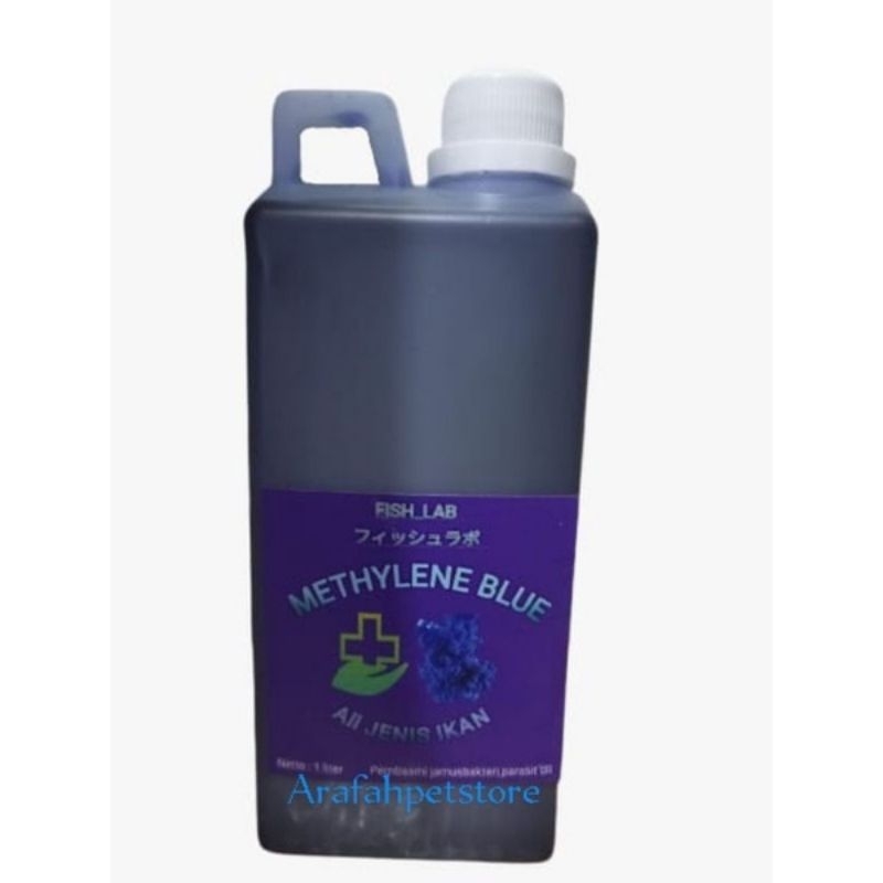 Jual obat biru ikan 1 liter / methylene blue 1 liter | Shopee Indonesia