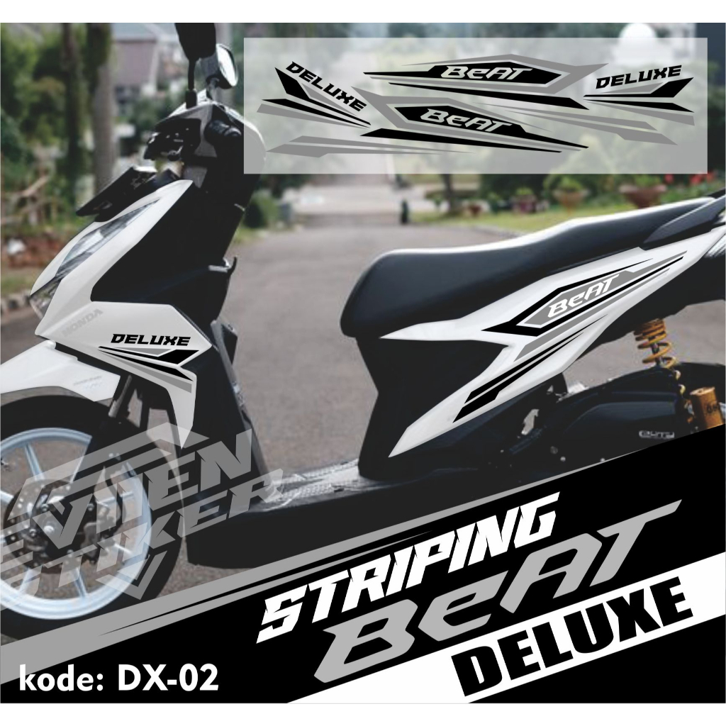 Jual STRIPING STIKER MOTOR BEAT DELUXE NEW TAHUN 2020 2021 2022 2023 ...
