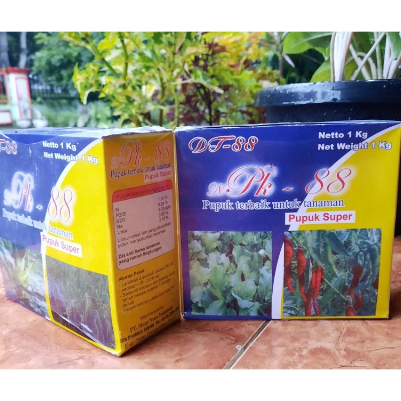 Jual PUPUK NPK 88 SUPER KEMASAN 1KG | Shopee Indonesia