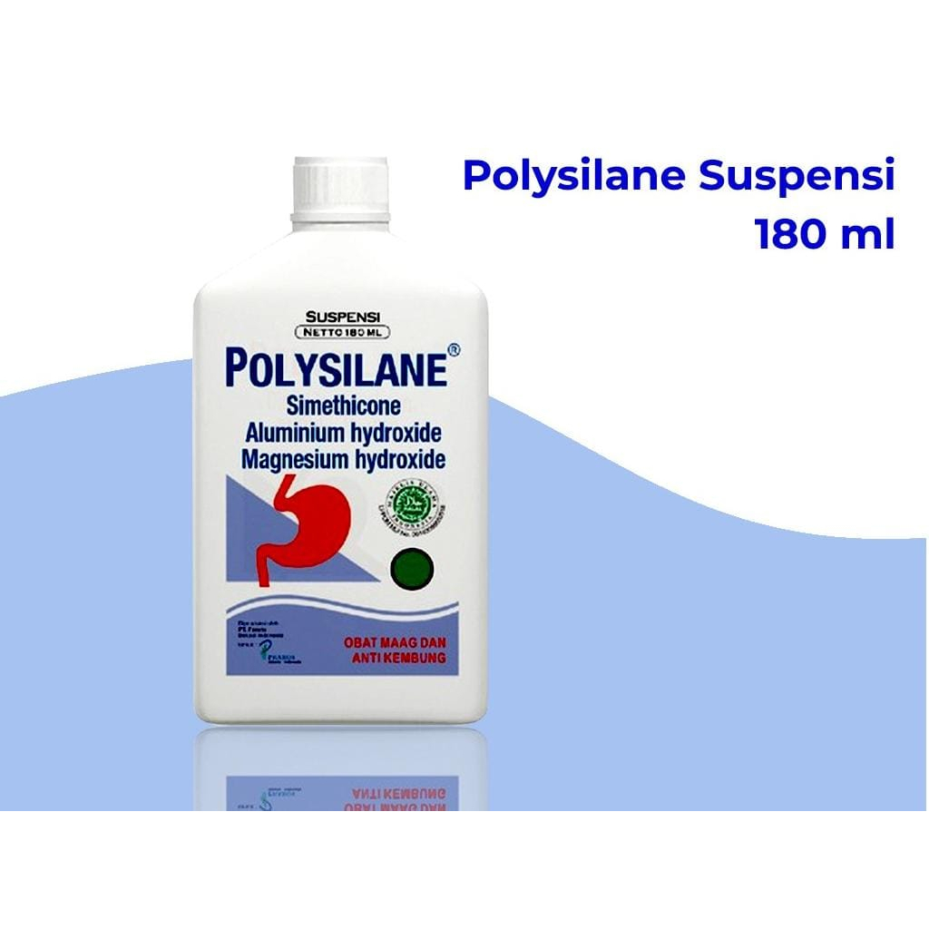 Jual Polysilane Sirup/ Suspensi 180 Ml - Obat Maag dan Kembung | Shopee ...