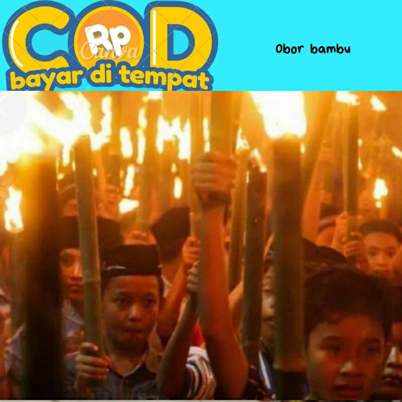 Jual Obor bambu/ oncor bambu buat takbiran | Shopee Indonesia