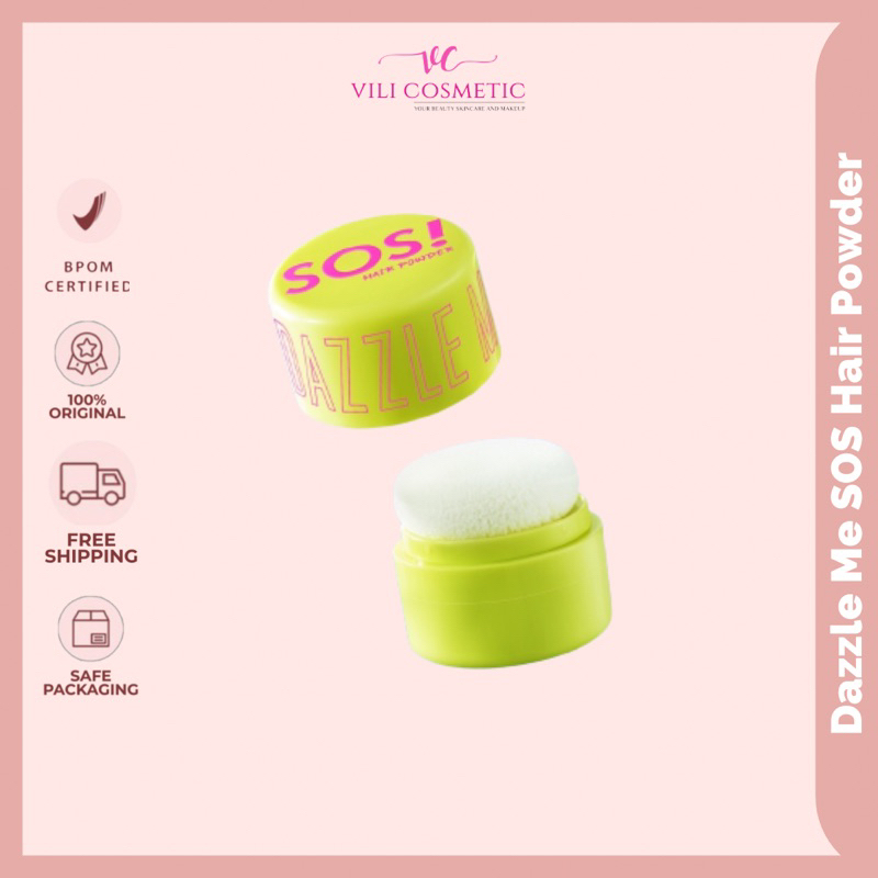 Jual DAZZLE ME SOS Hair Powder-Oil Control Rambut Lepek | Shopee Indonesia