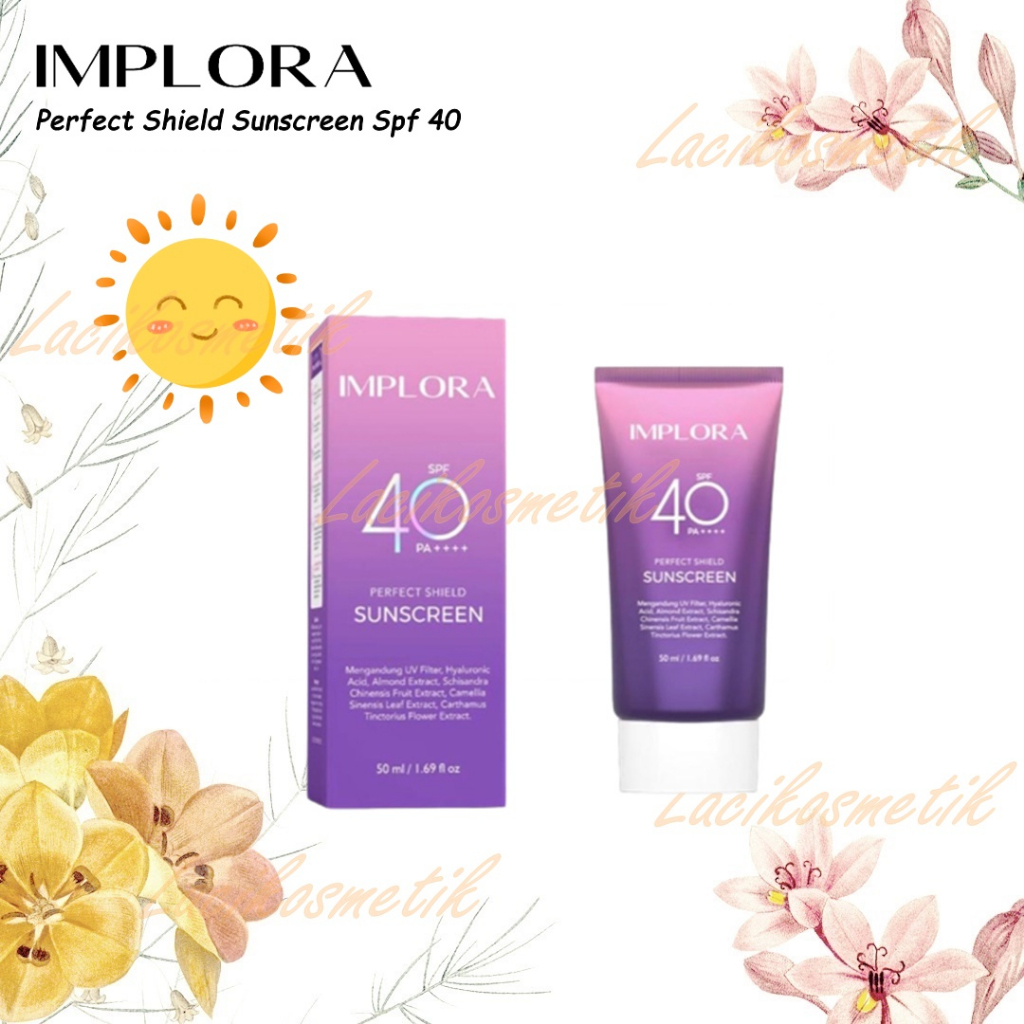 Jual LACIKOSME IMPLORA SERIES PERFECT SHIELD SUNSCREEN - SUNSCREEN ...