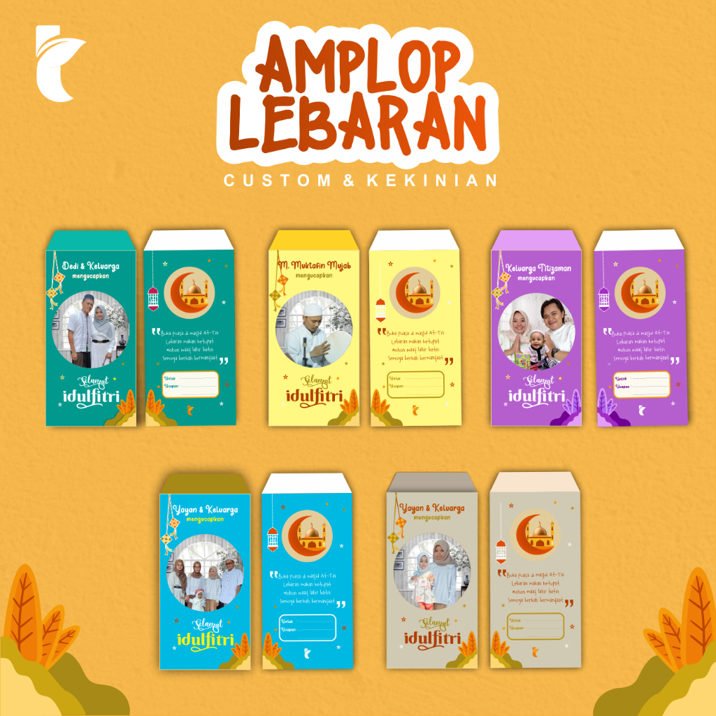 Jual AMPLOP LEBARAN CUSTOM KEKINIAN/AMPLOP ANGPAO LEBARAN MURAH/AMPLOP ...