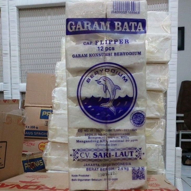 Jual Garam Bata Flipper isi 12 blok | Shopee Indonesia