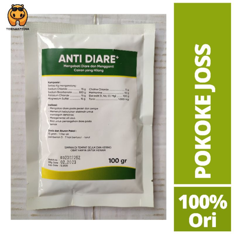 Jual Anti Diare - Anti Diare 100gr - Anti Diare Hewan Ternak - Obat ...