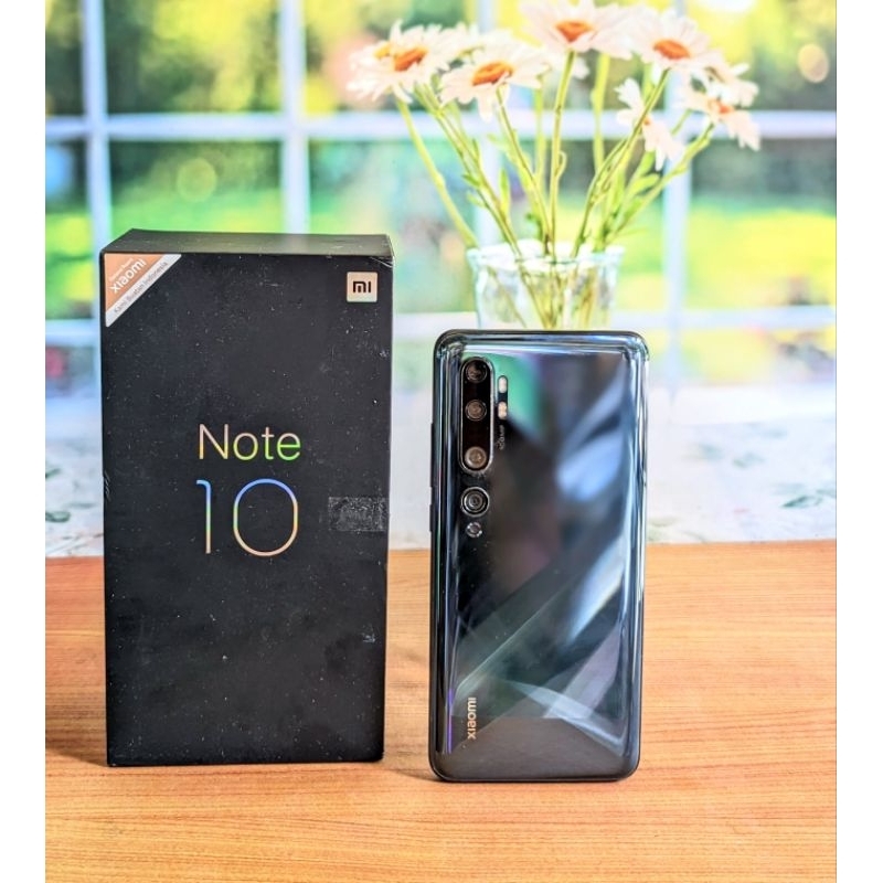 Jual Xiaomi Mi Note 10 Ram 8/128gb Fullset | Shopee Indonesia