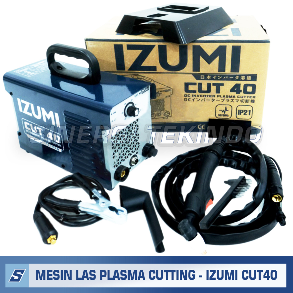 Jual Mesin Las Plasma Cutting Trafo - IZUMI CUT40 Travo Las Inverter CUT 40 | Shopee Indonesia