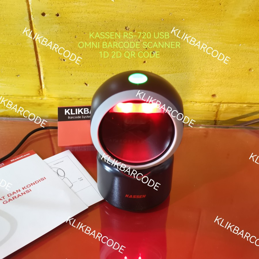 Jual KASSEN RS-720 RS720 | Barcode Scanner 1D 2D QR Code OMNI IMAGER ...