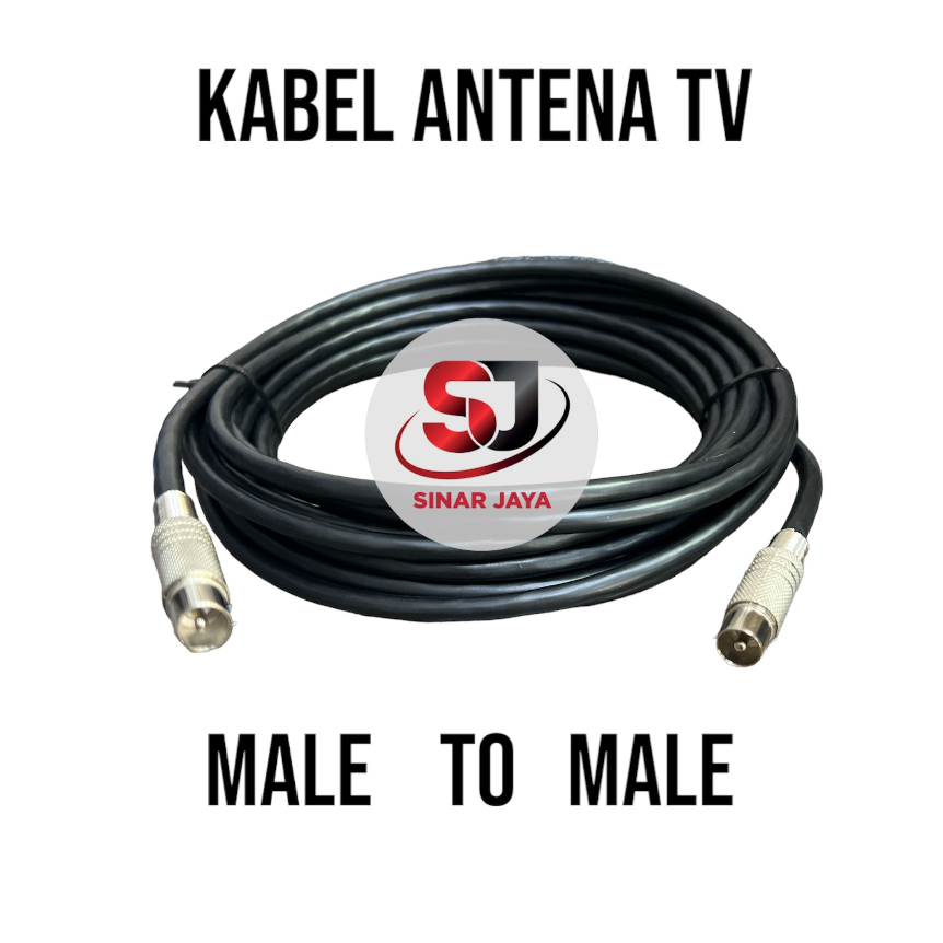 Jual KABEL JUMPER ANTENA SAMBUNGAN TV DIGITAL COCOK UNTUK SET BOX 1M-10M | Shopee Indonesia