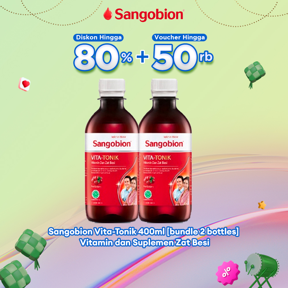 Jual Sangobion Vita-Tonik 400ml [bundle 2 bottles] Vitamin dan Suplemen ...