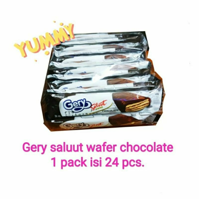 Jual gery saluut wafer salut choco hazelnut | box isi 24 pieces ...
