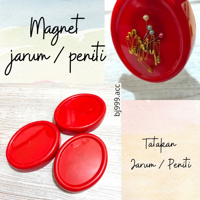 Jual TEMPAT JARUM PENTUL DAN PENITI/ TATAKAN MAGNET JARUM PENTUL DAN ...