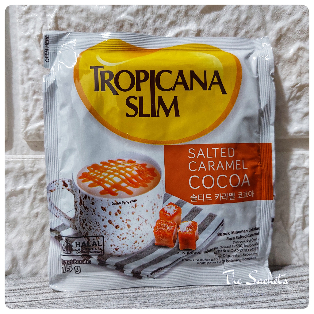 Jual Tropicana Slim Salted Caramel Cocoa Sachet | Shopee Indonesia