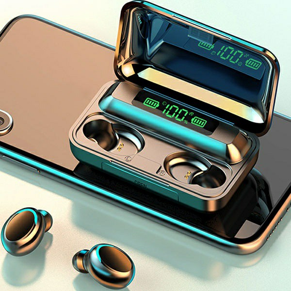 Jual Headset F9-5 New / TWS F95 Bluetooth Wireless / Earphone F9 5.3 ...